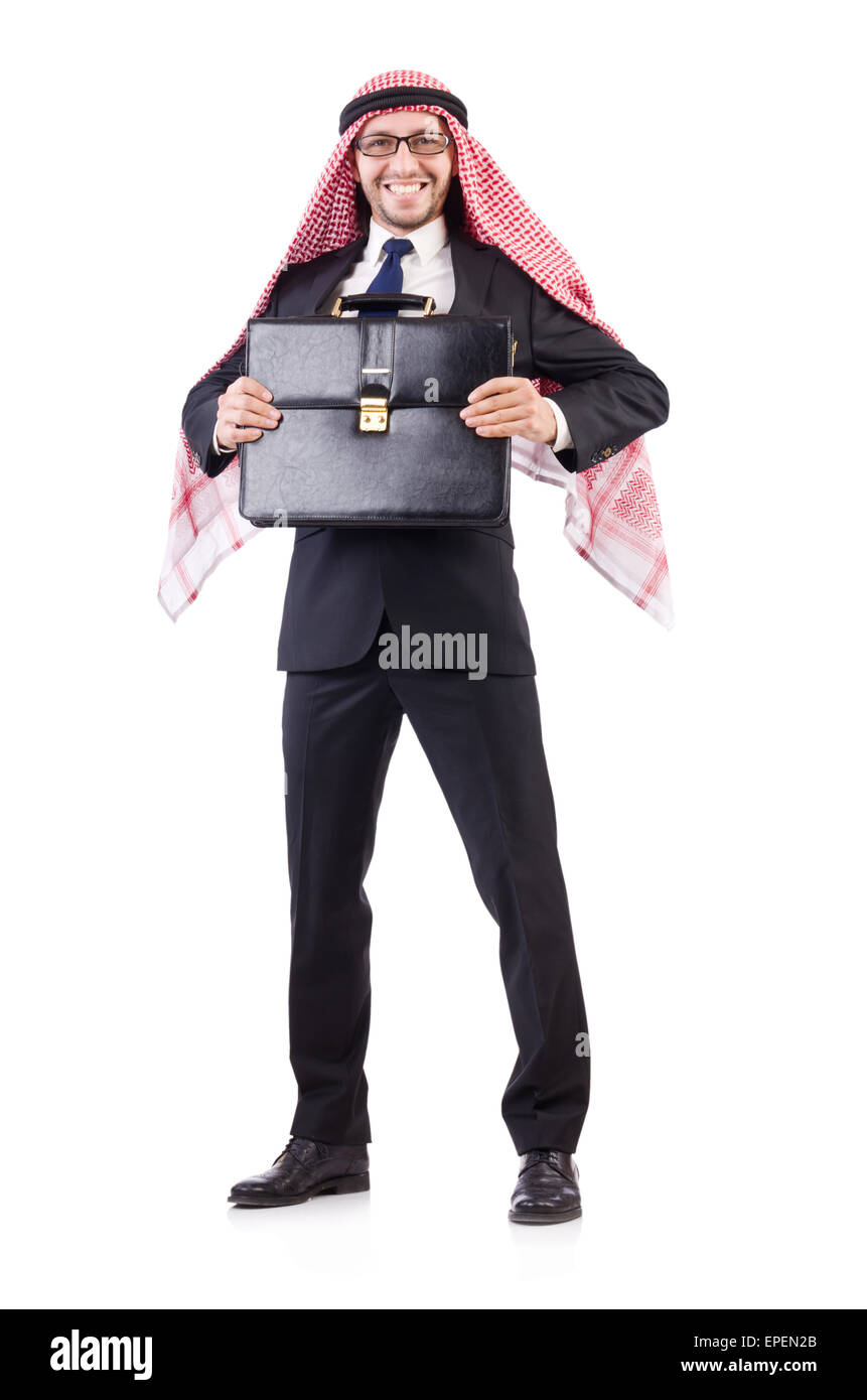 Arab businessman in traditional Cut Out Stock Images & Pictures - Alamy