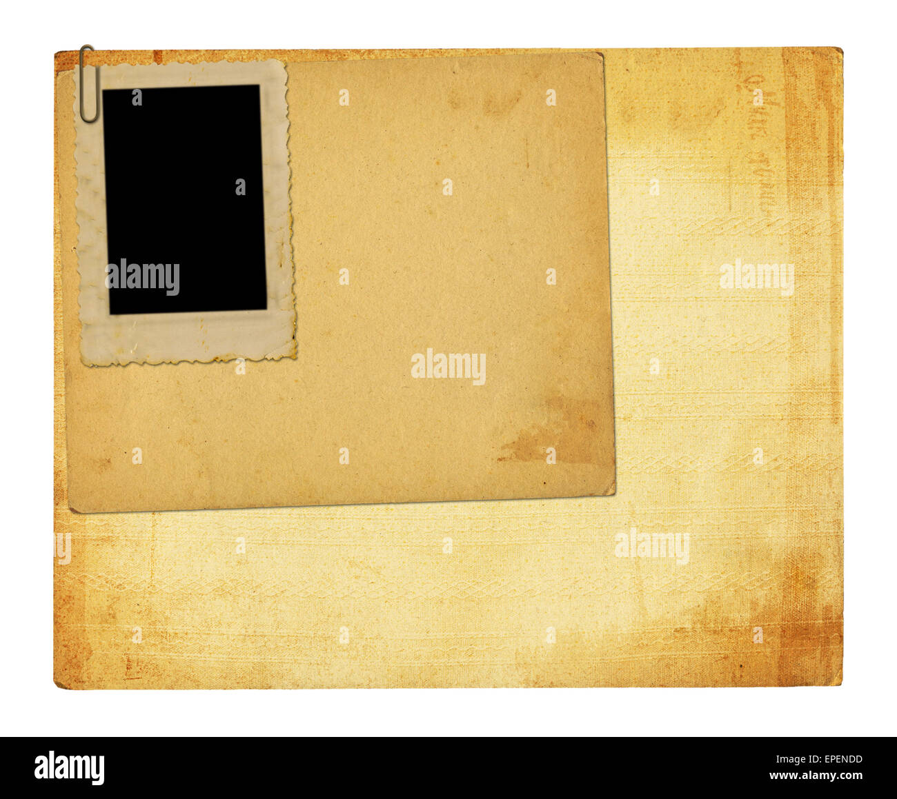 Old Photo Paper Frames Old Vintage Album Paper Frames Photos Stock
