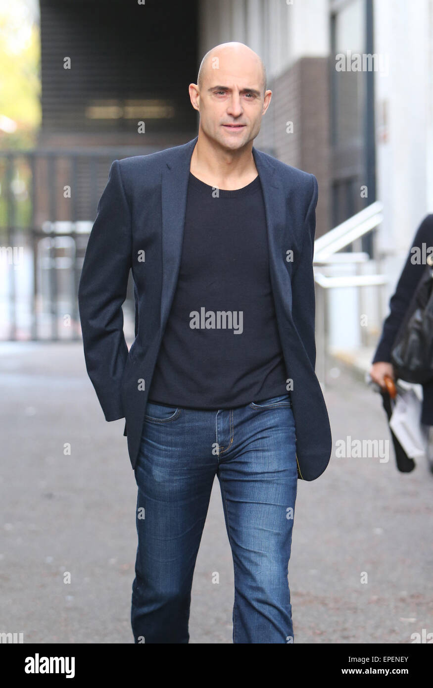 Mark Strong outside the ITV Studios Featuring: Mark Strong Where ...