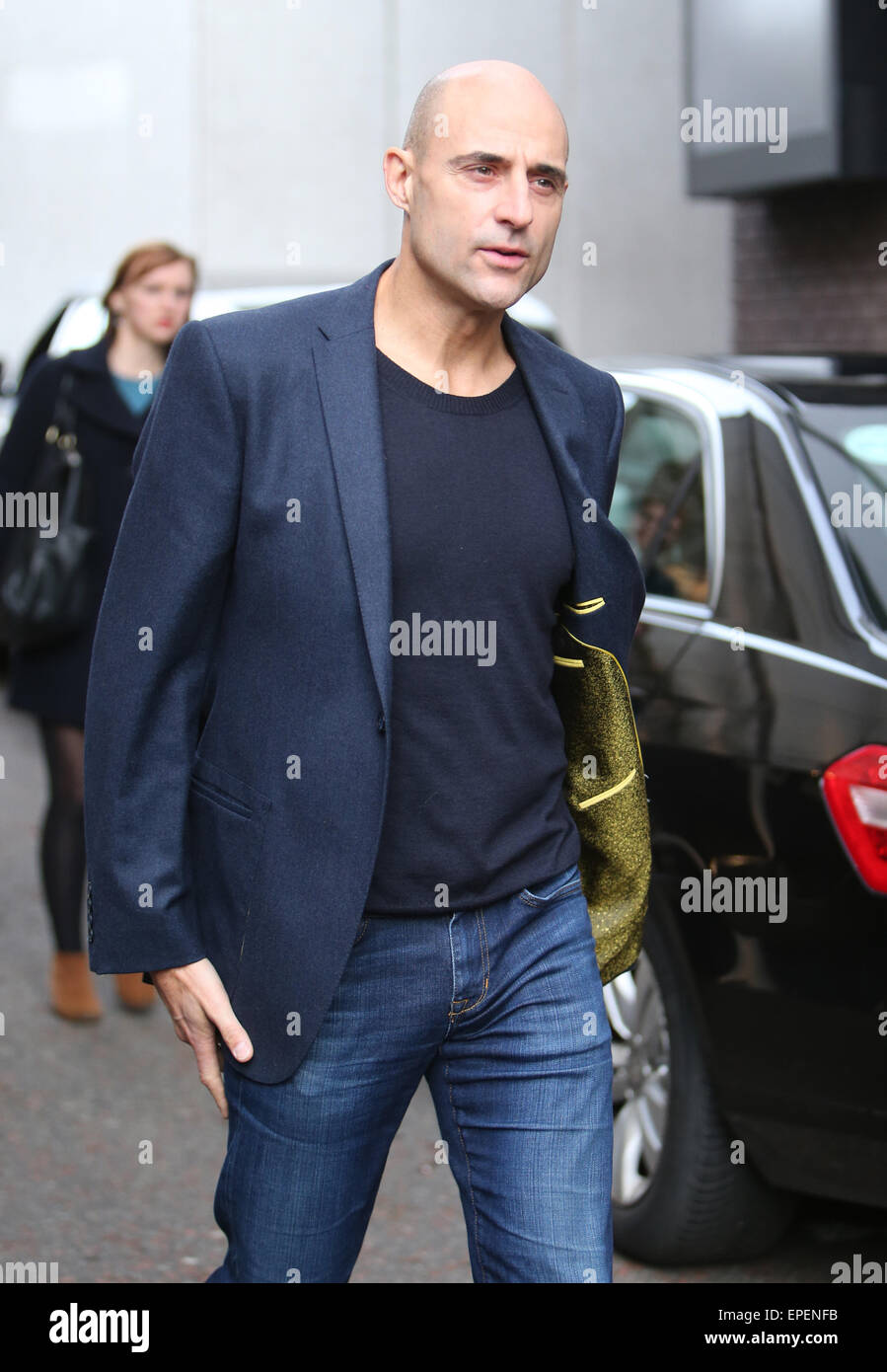 Mark Strong outside the ITV Studios Featuring: Mark Strong Where ...