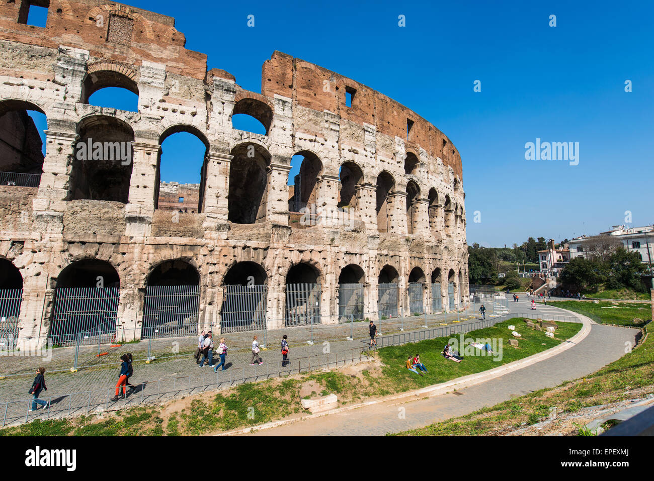 Ancient rome ruines on bright hi-res stock photography and images - Alamy