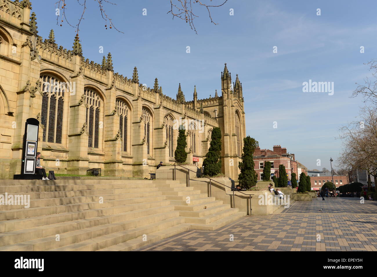 Wakefield cathedral stained glass hi-res stock photography and images ...