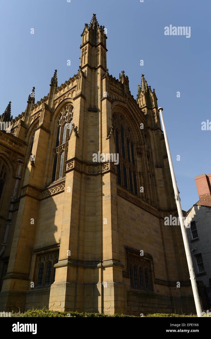 Wakefield Cathedral View Stock Photo - Alamy