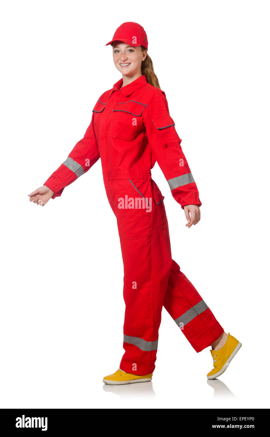 Woman interior walking Cut Out Stock Images & Pictures - Alamy