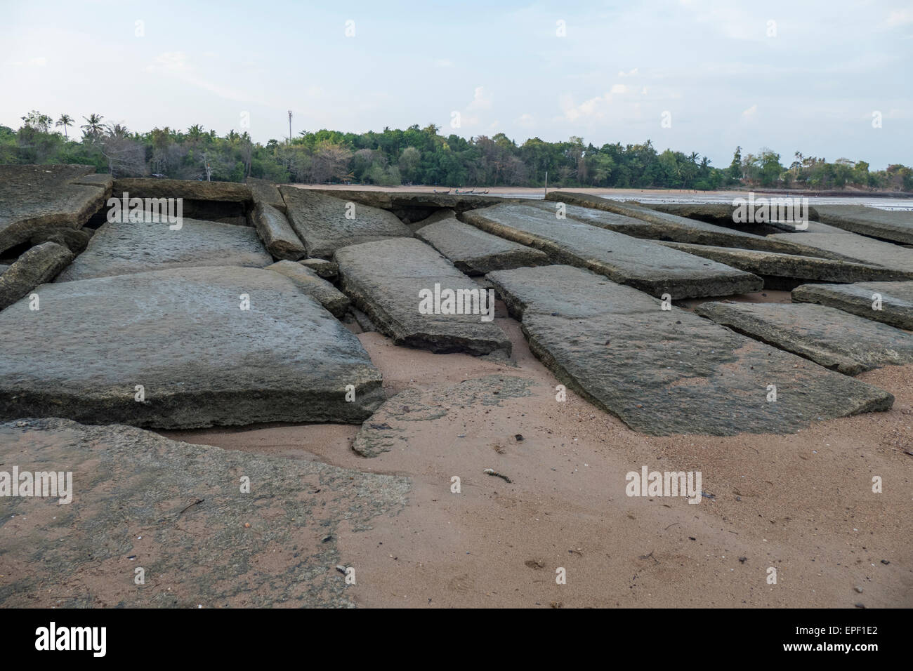 Shell Cemetery (Susan Hoi), Krabi, Thailand, Asia Stock Photo - Alamy