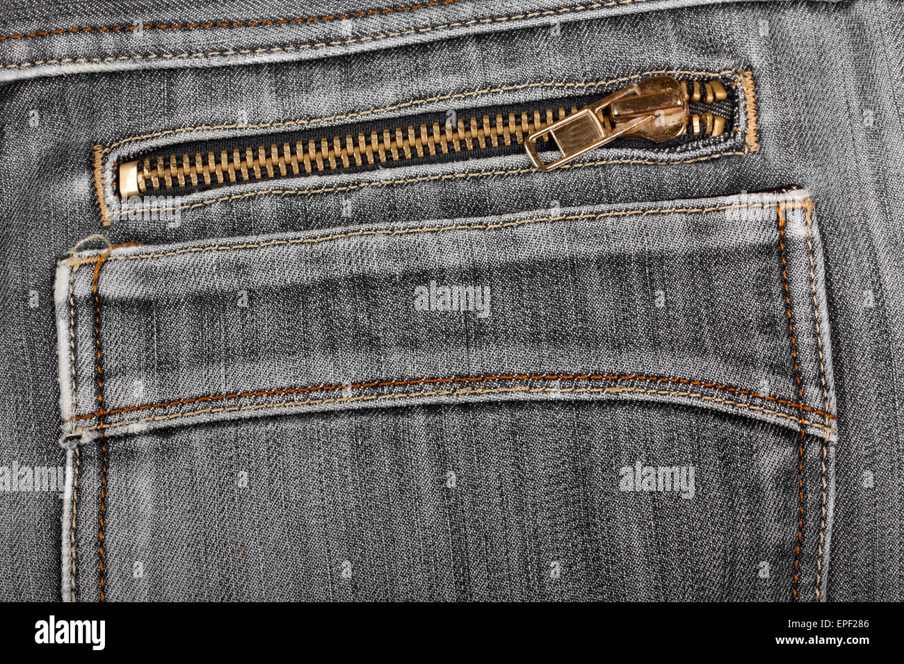 Black jeans back pocket. Beautiful casual style Stock Photo - Alamy