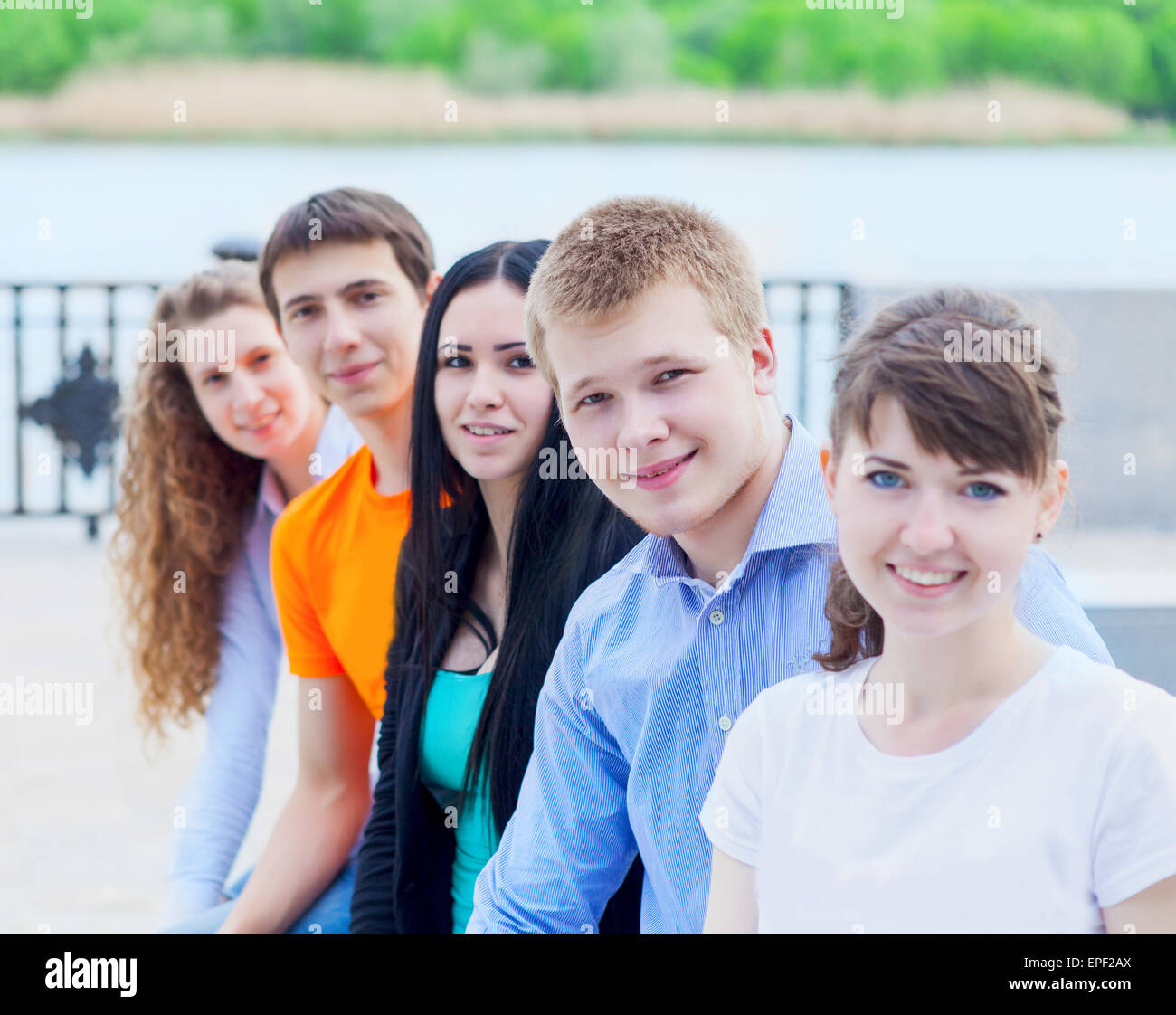 University college freshmen hi-res stock photography and images - Alamy