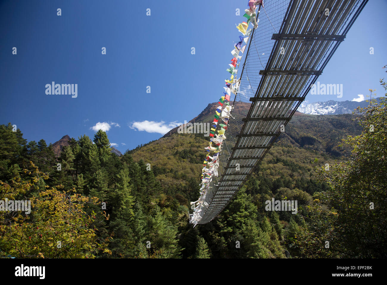 The Everest Base Camp Trek Crosses The Dudh Kosi River Over New Wire the-everest-base-camp-trek-crosses-the-dudh-kosi-river-over-new-wire