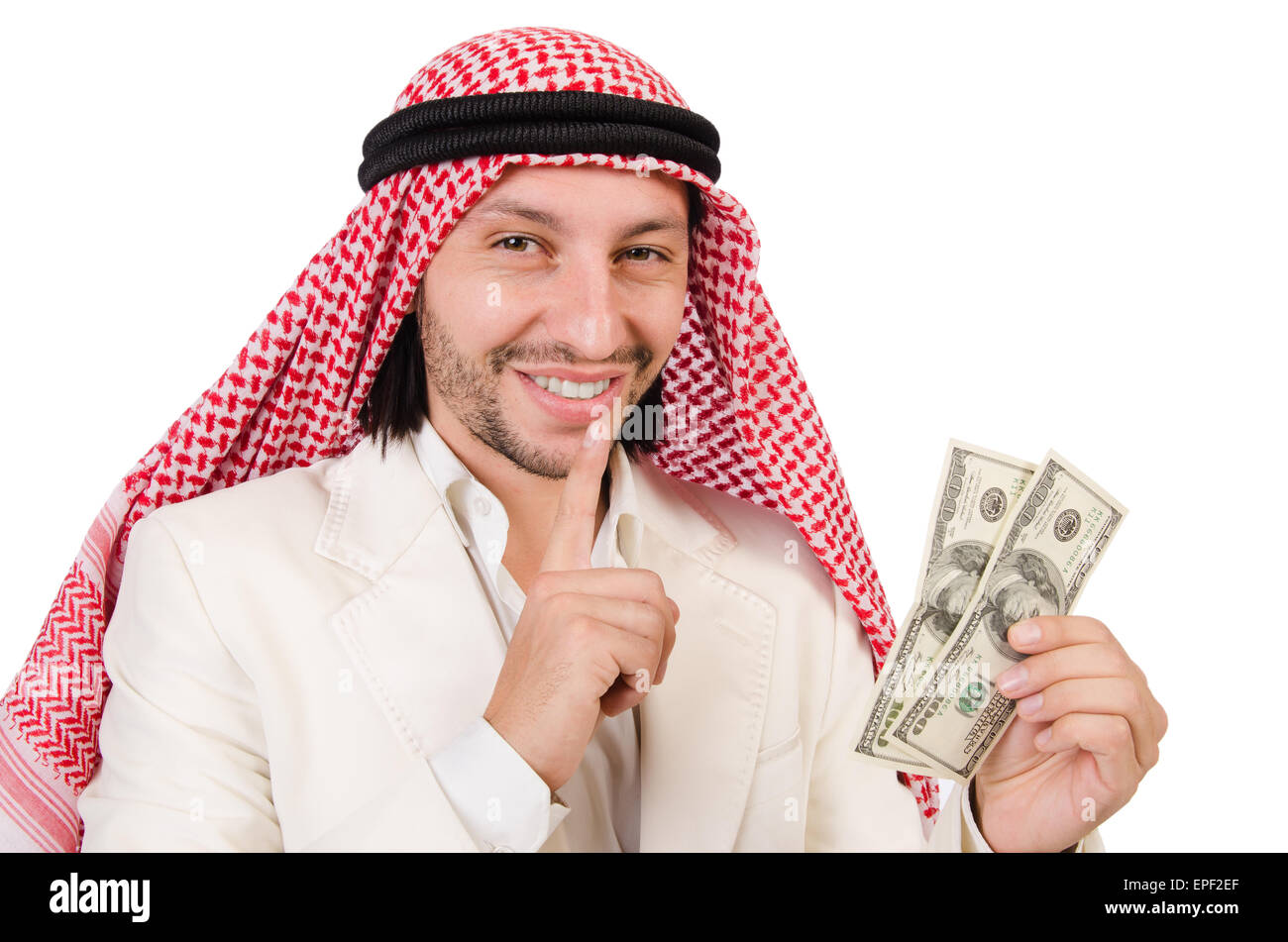Arab man in diversity concept Stock Photo - Alamy