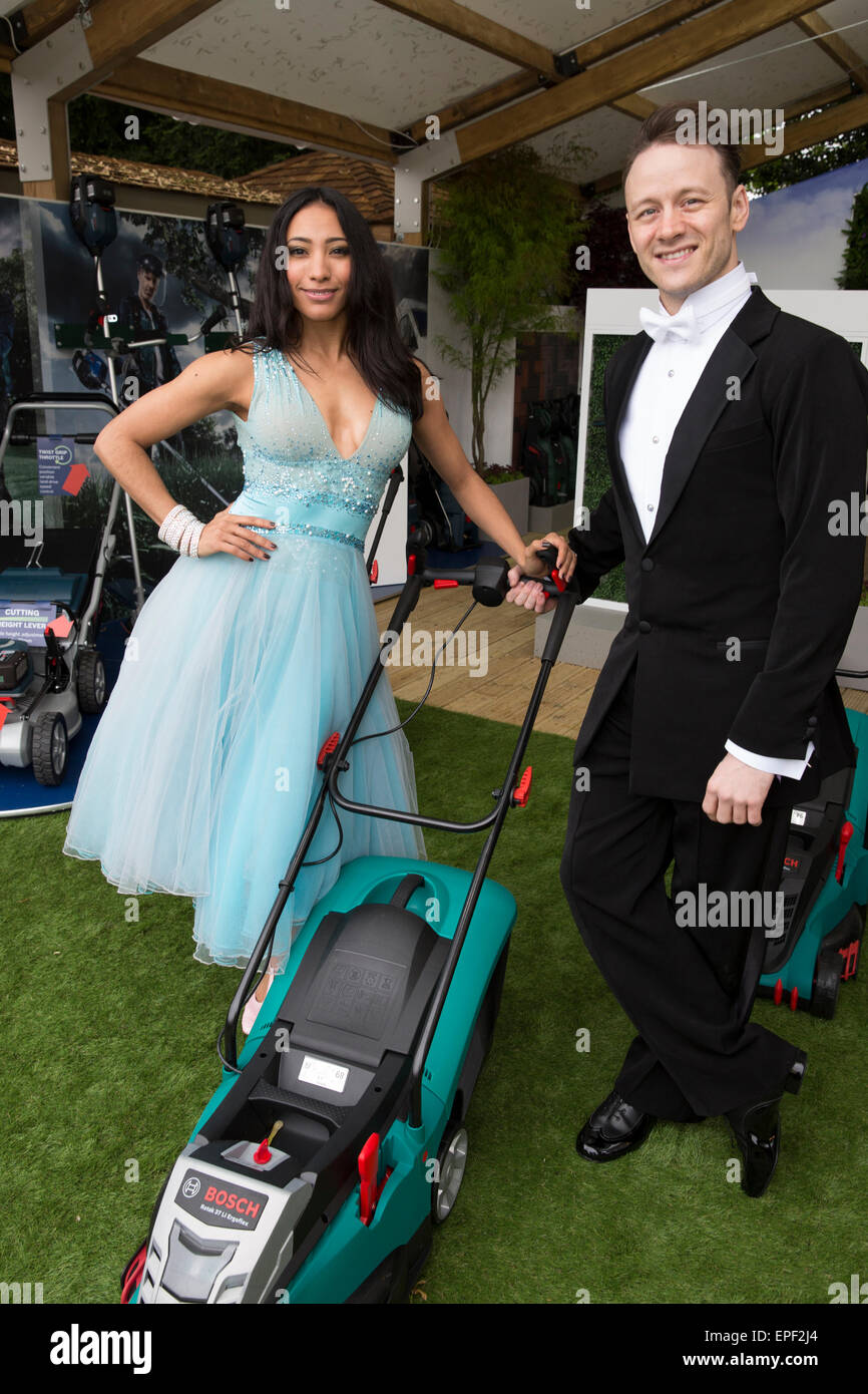 Strictly come dancing stars Karen Hauer and Kevin Clifton on the Bosch ...