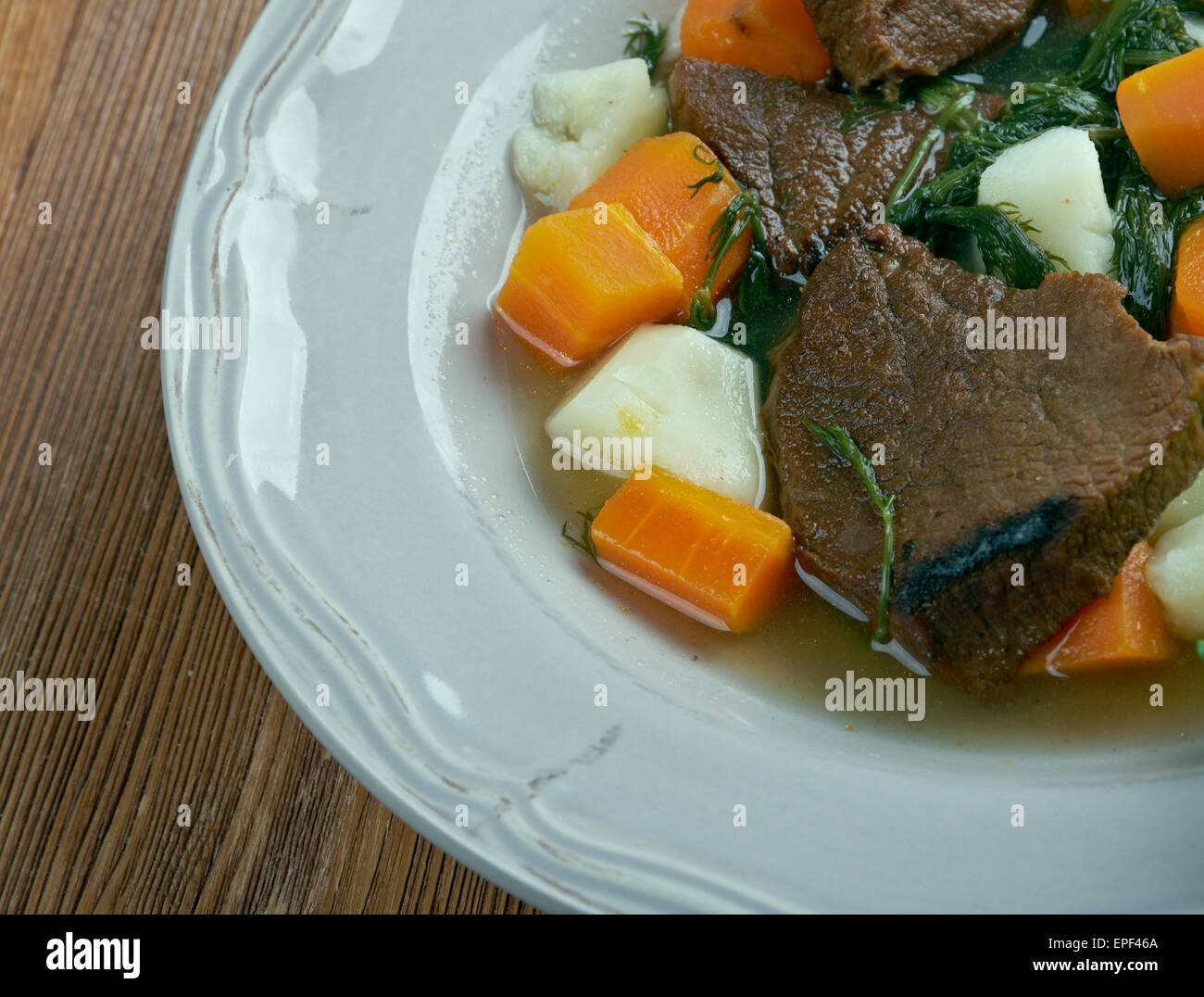 Perpetual stew - various ingredients can be used in perpetual stew ...