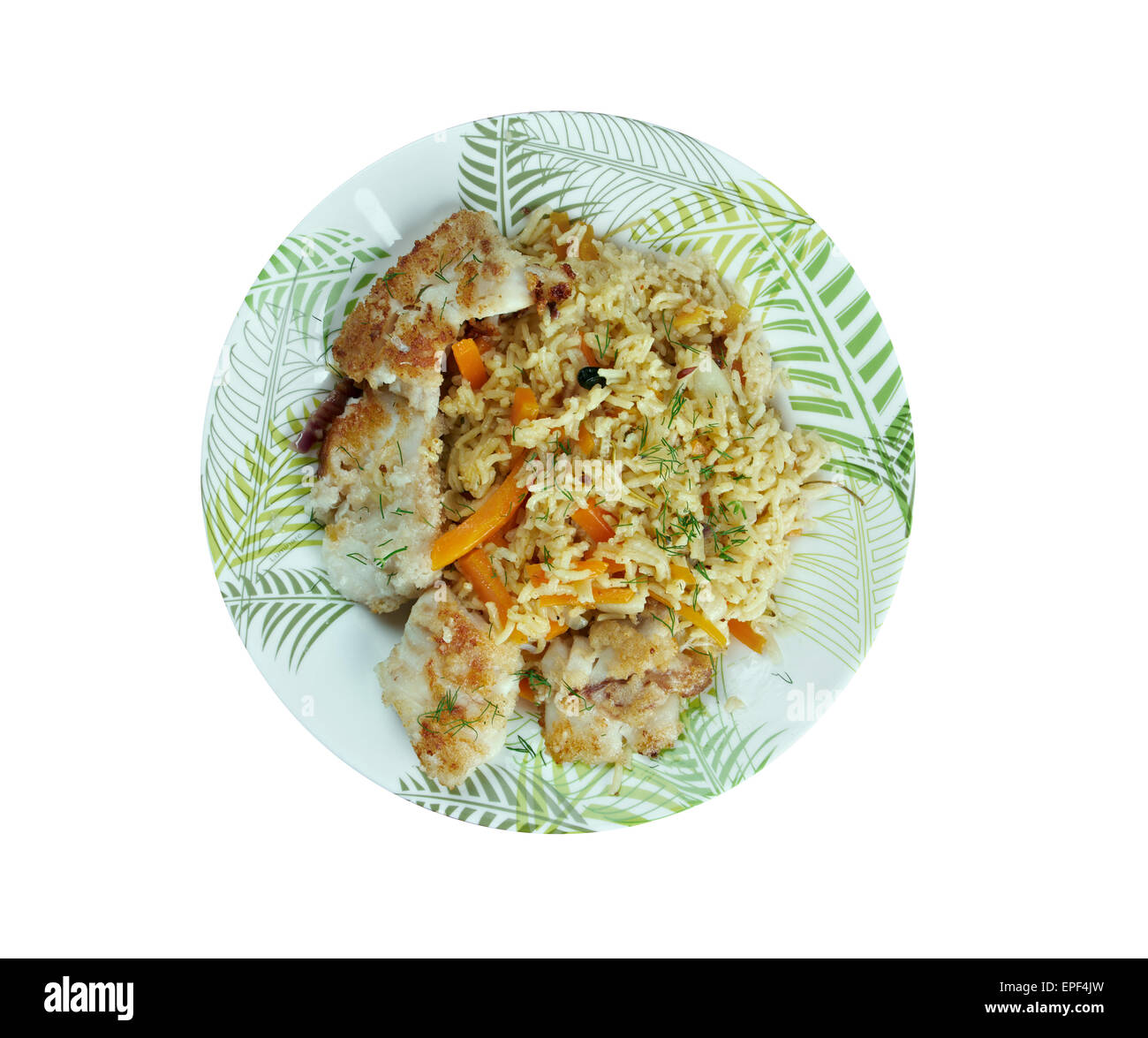 Balik plov fish pilaf azerbaijan cuisine hi-res stock photography and ...