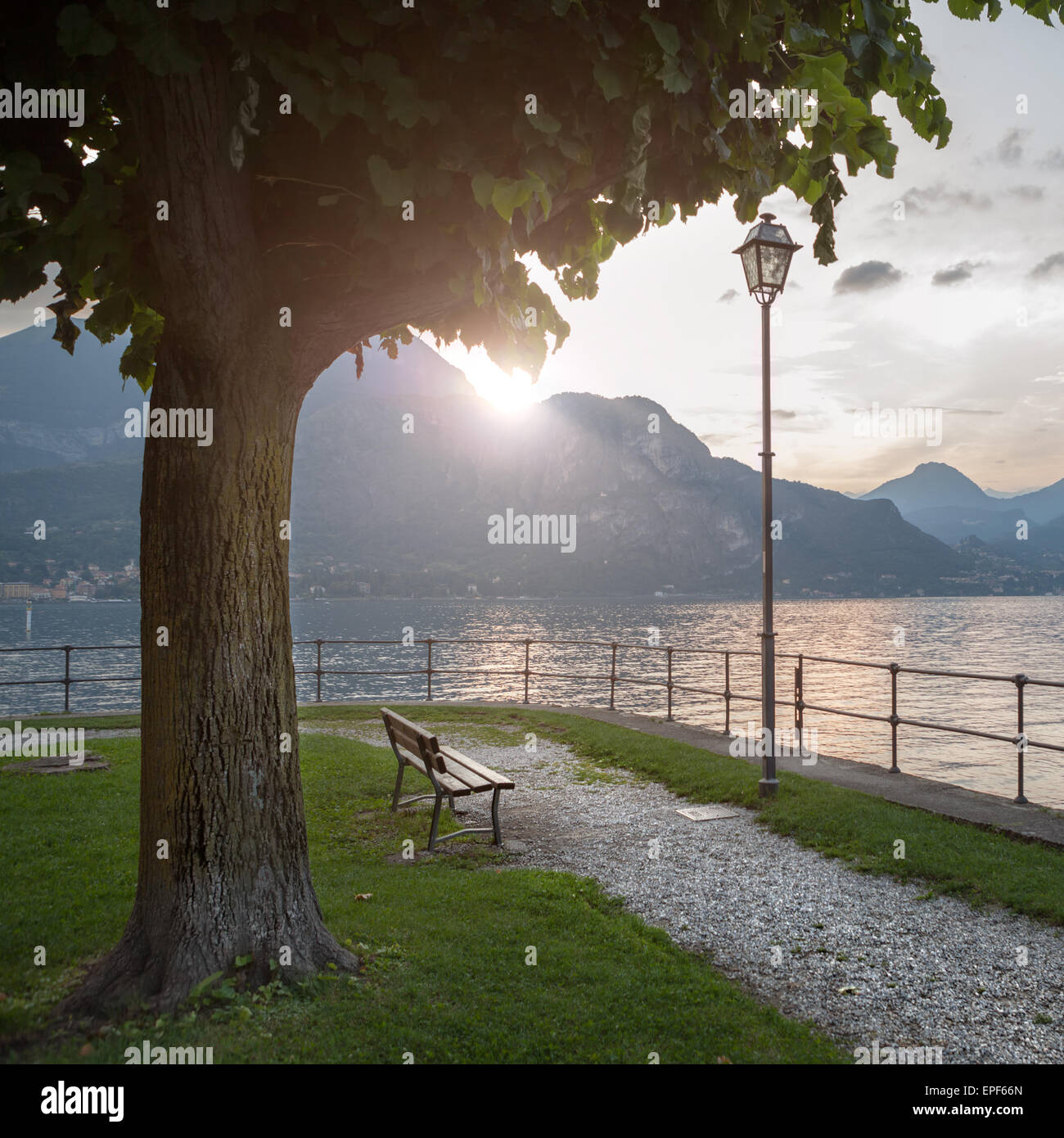 Bellagio bench hi-res stock photography and images - Alamy