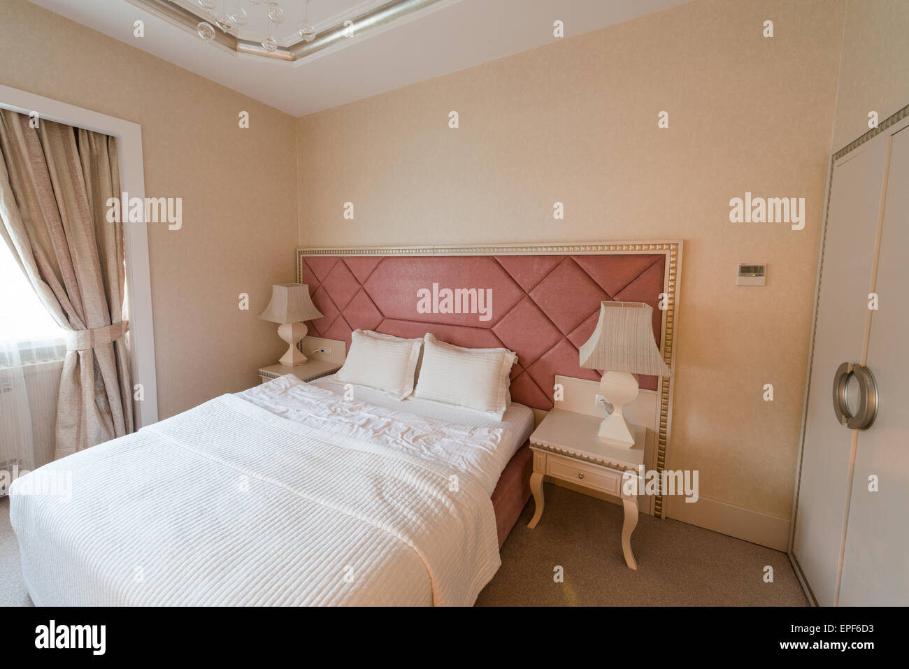 GABALA - MAY 18: Room in Riverside Hotel on May 18, 2014 in Gabala ...