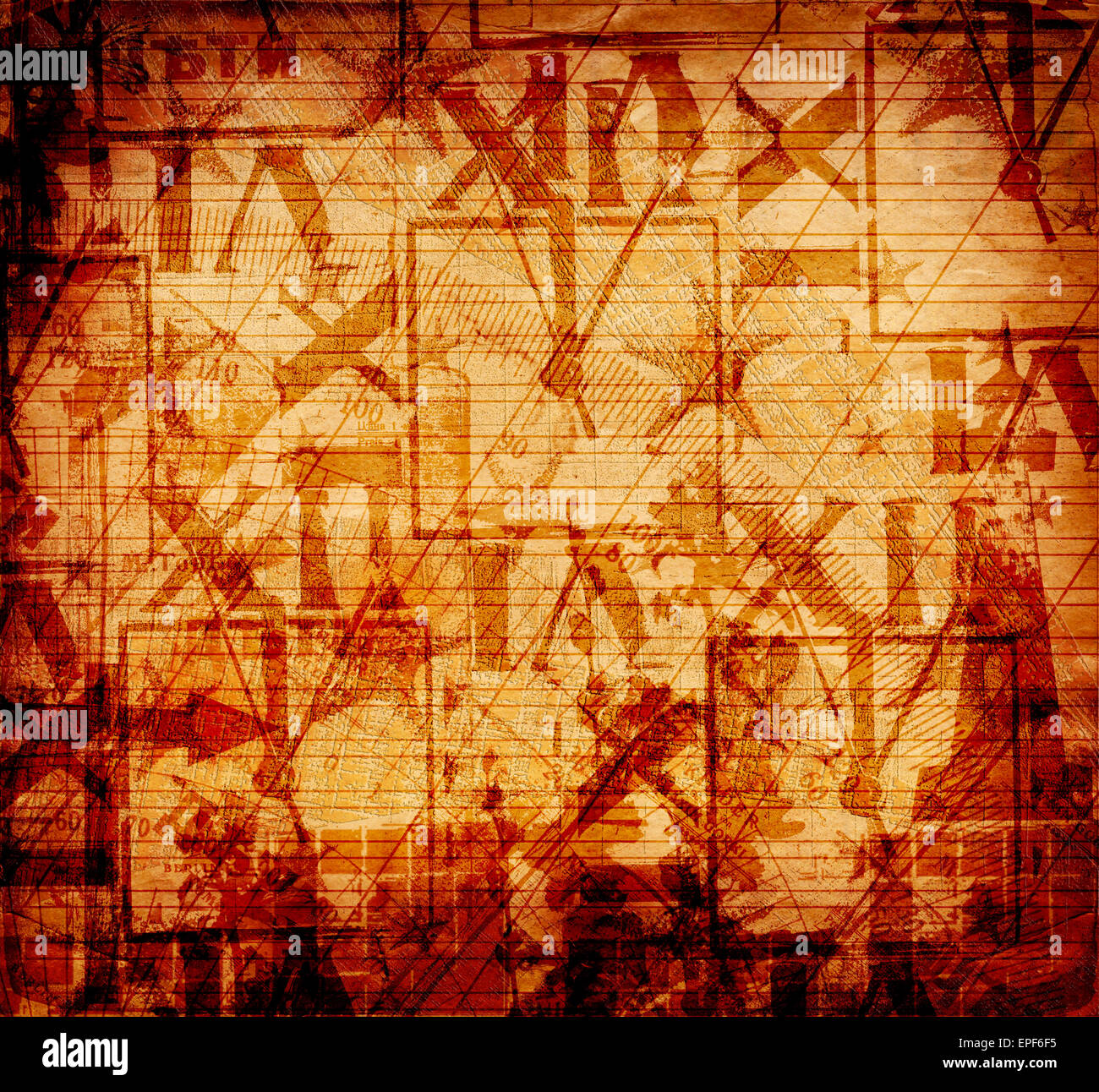 Abstract beautiful background in the style of mixed media Stock Photo ...