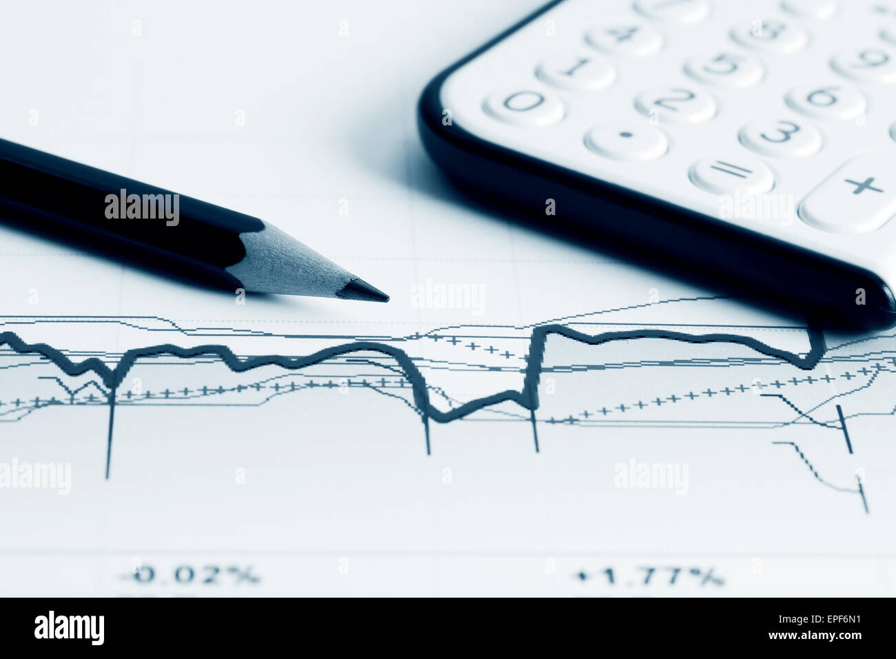 Financial accounting stock market graphs and chart Stock Photo - Alamy