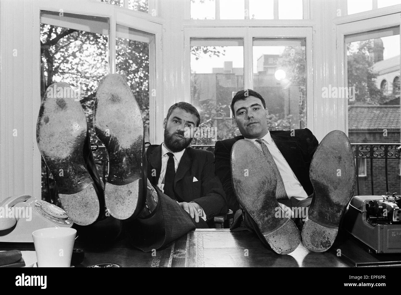 Ray galton and alan simpson Black and White Stock Photos & Images - Alamy