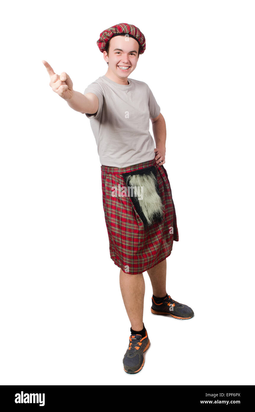 White sporran Cut Out Stock Images & Pictures - Alamy