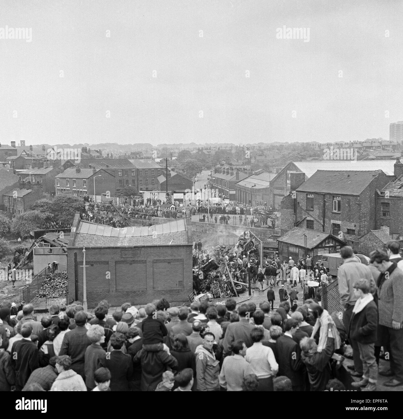 Stockport air disaster june 1967 hi-res stock photography and images ...