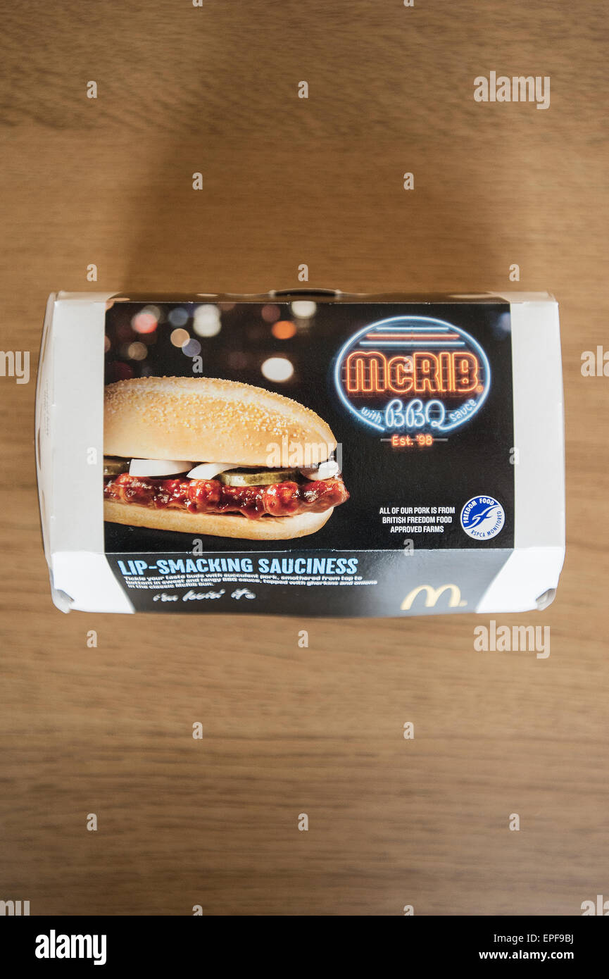 Mc rib hi-res stock photography and images - Alamy