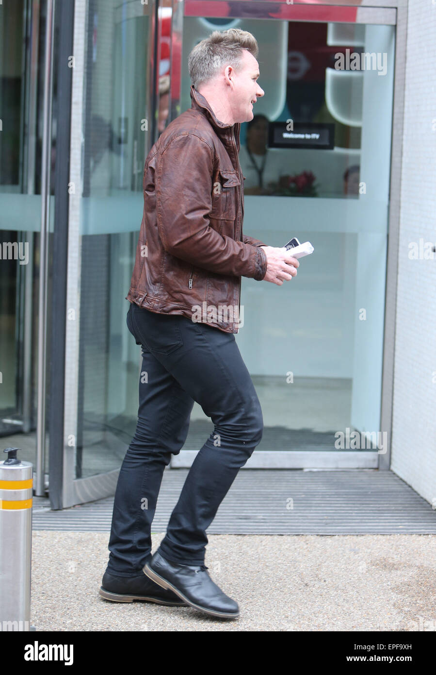 Gordon Ramsay outside the ITV Studios Featuring: Gordon Ramsay Where ...