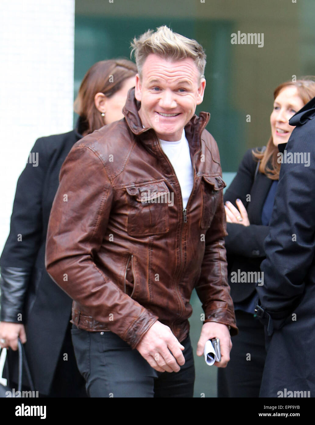 Gordon Ramsay outside the ITV Studios Featuring: Gordon Ramsay Where ...
