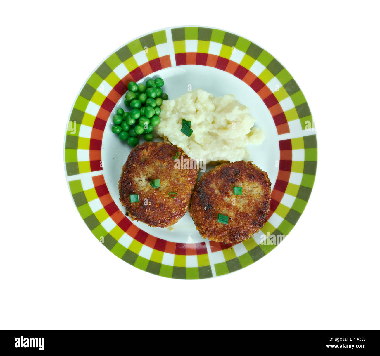 Cotelettes de poulet Pojarski - Chopped chicken cutlets.traditional ...