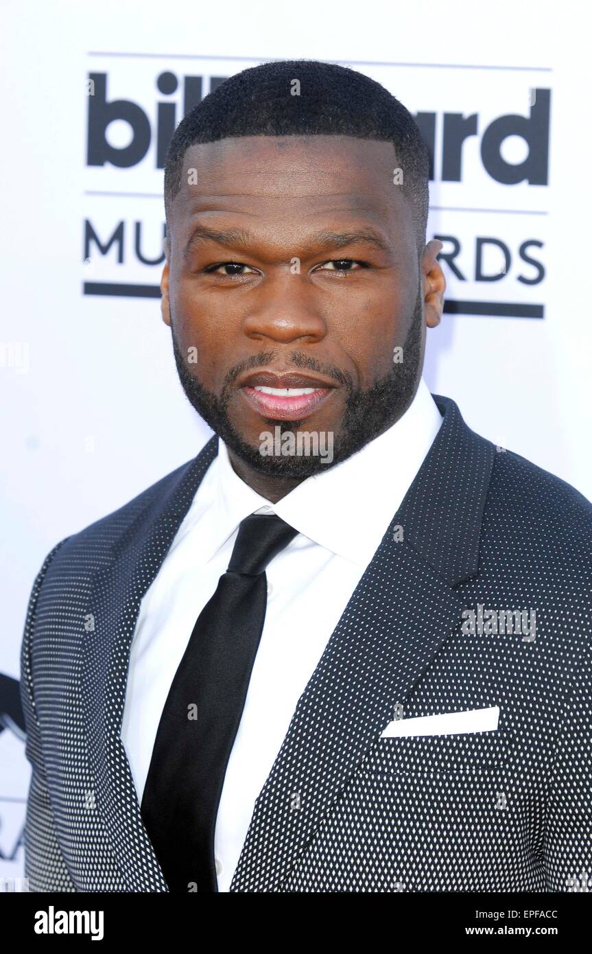 Las Vegas, Nevada, USA. 17th May, 2015. 50 Cent Billboard Music Awards ...
