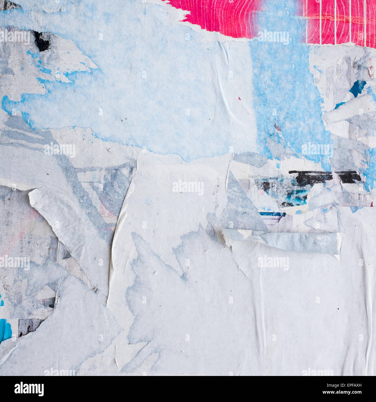 Ripped poster wall hi-res stock photography and images - Alamy