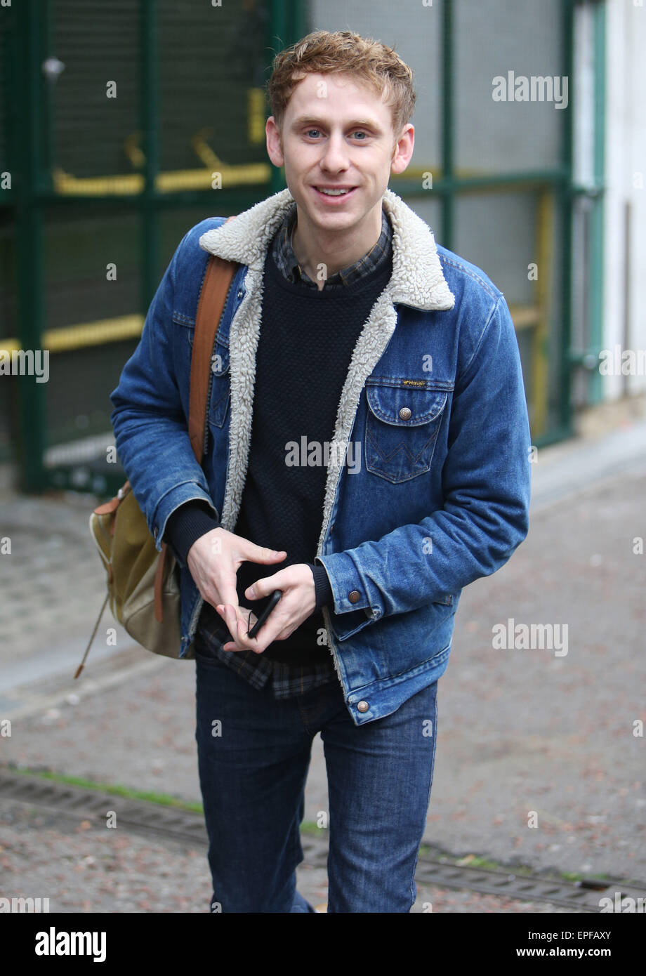 Robert Emms outside the ITV Studios Featuring: Robert Emms Where ...