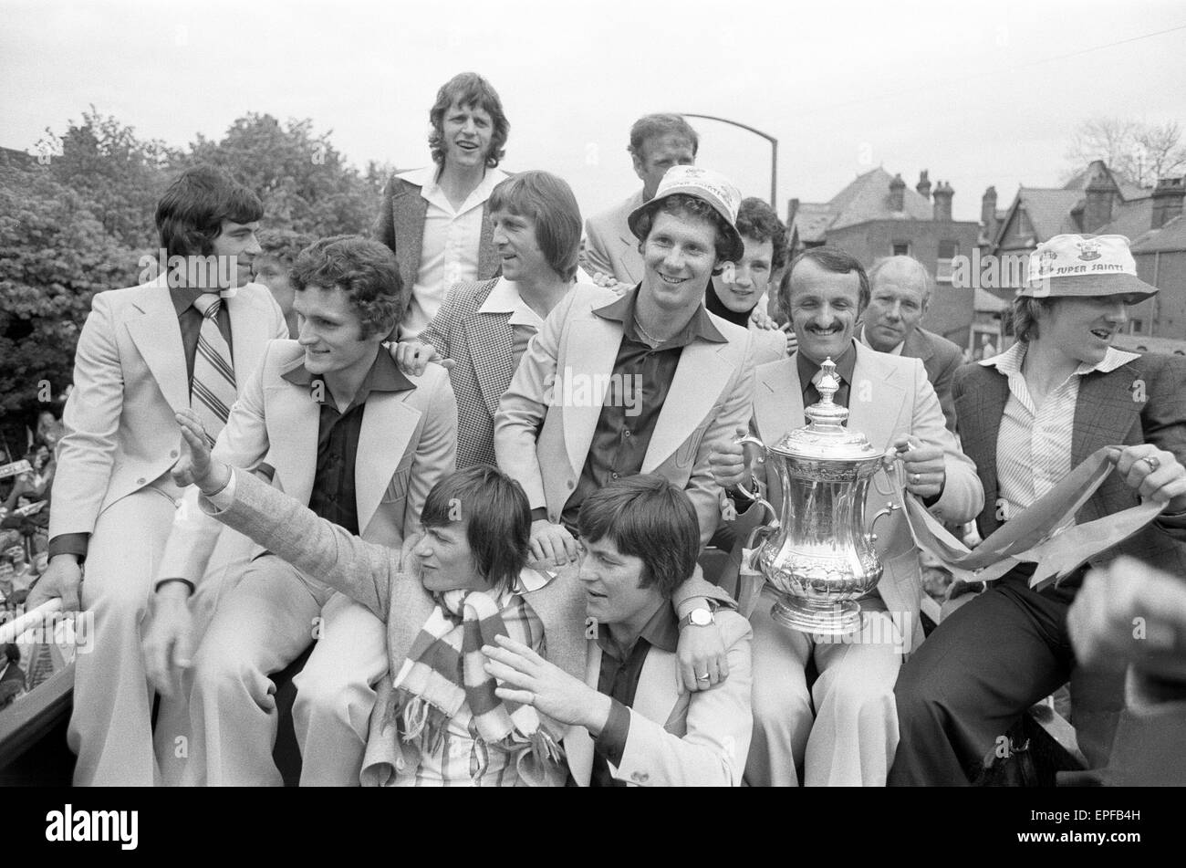 Southampton 1976 fa cup hi-res stock photography and images - Alamy