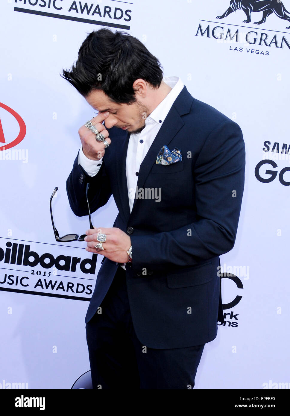 Las Vegas, Nevada, USA. 17th May, 2015. Casper Smart Billboard Music ...