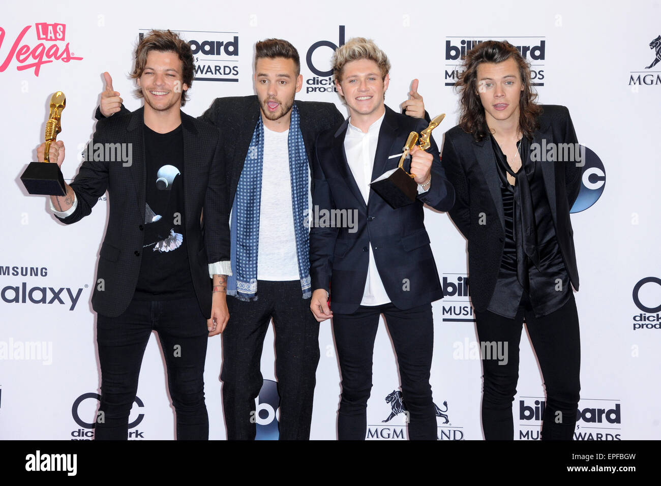 Las Vegas, Nevada, USA. 17th May, 2015. One Direction Billboard Music ...