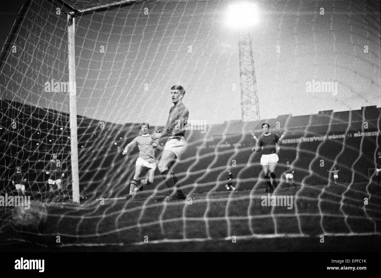 Manchester United v Manchester City, league match at Old Trafford ...