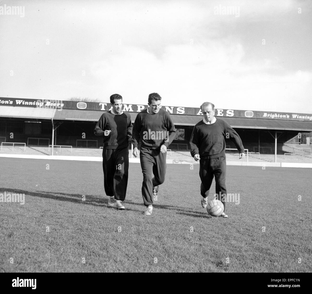 Middlesbrough Football Players, in team training session, 28th October ...