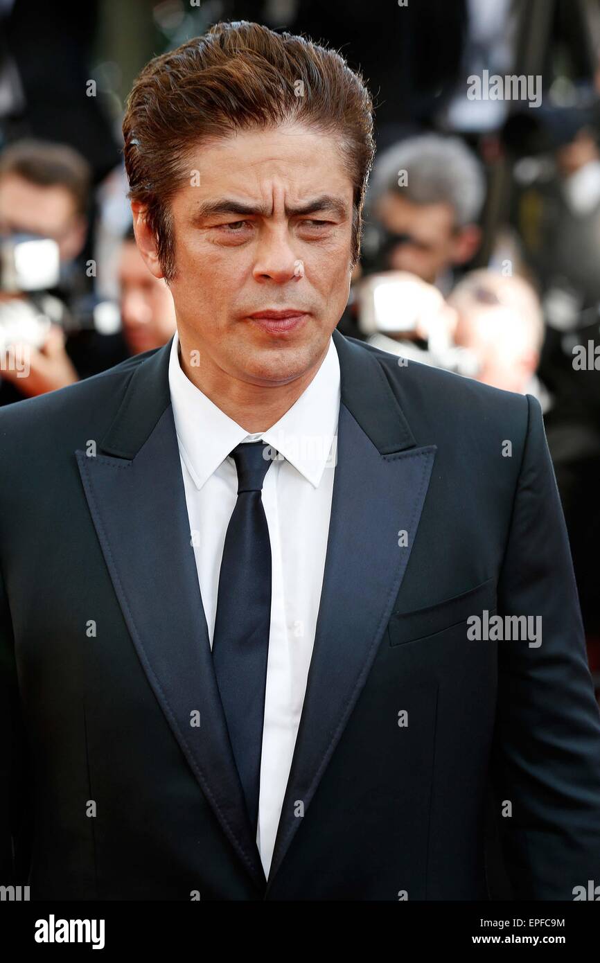 Cannes, France. 17th May, 2015. Benicio del Toro.premiere 'Carol ...