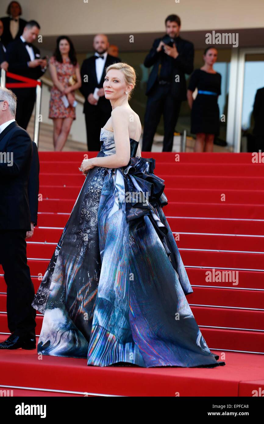 Cannes, France. 17th May, 2015. Cate Blanchett.premiere 'Carol' .Cannes ...