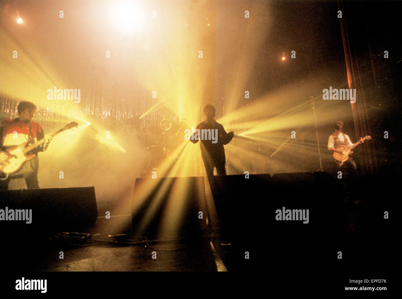 The Stone Roses, an alternative rock band from Manchester, pictured in ...