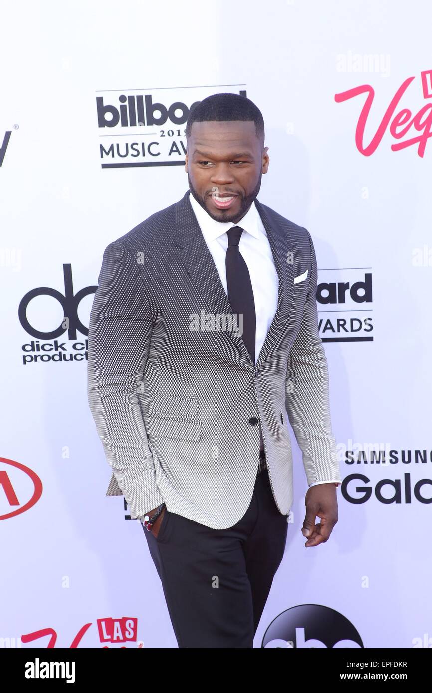 Las Vegas, Nevada, USA. 17th May, 2015. 50 Cent at arrivals for 2015 ...