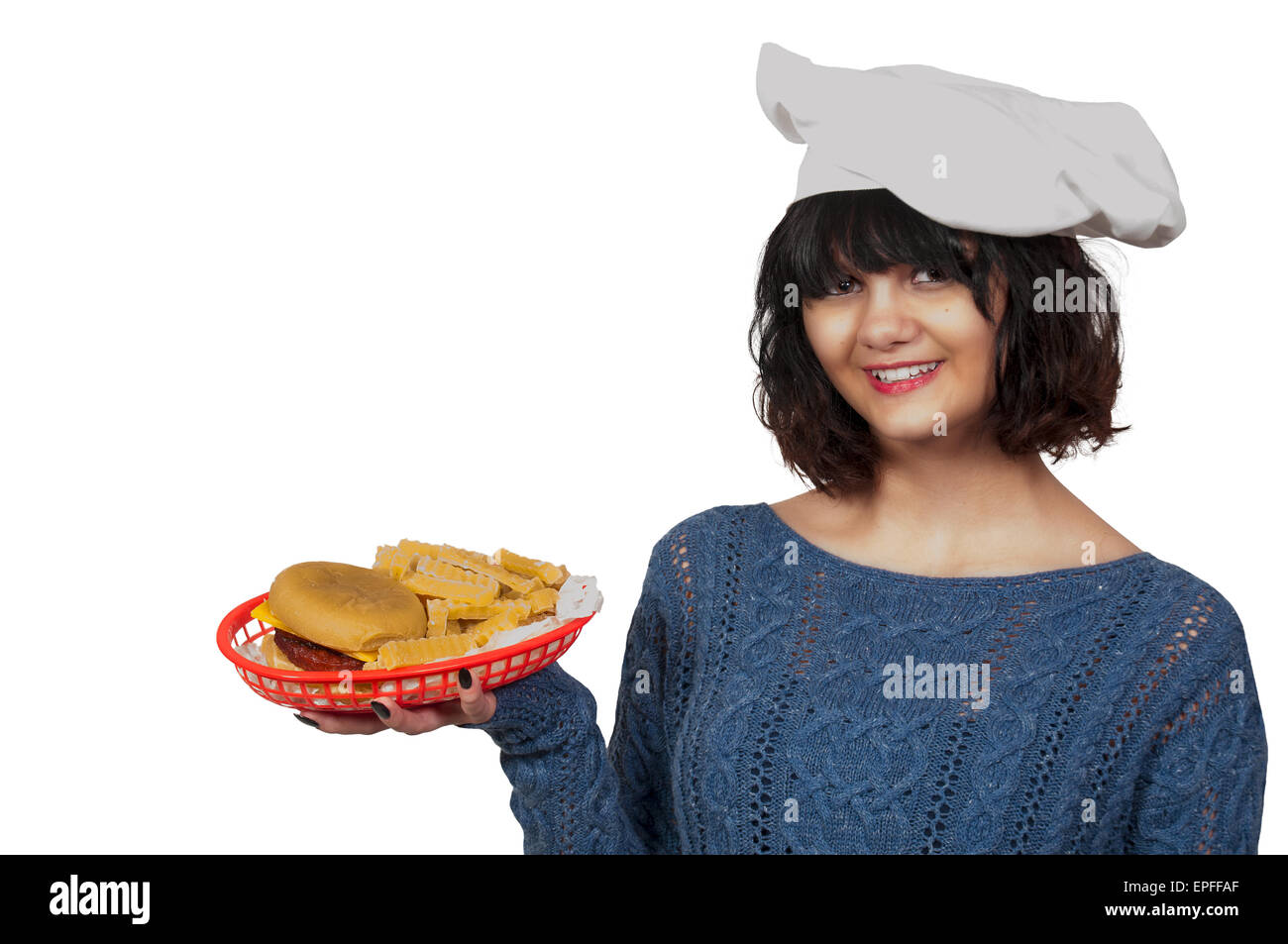 Women chef hat hi-res stock photography and images - Alamy