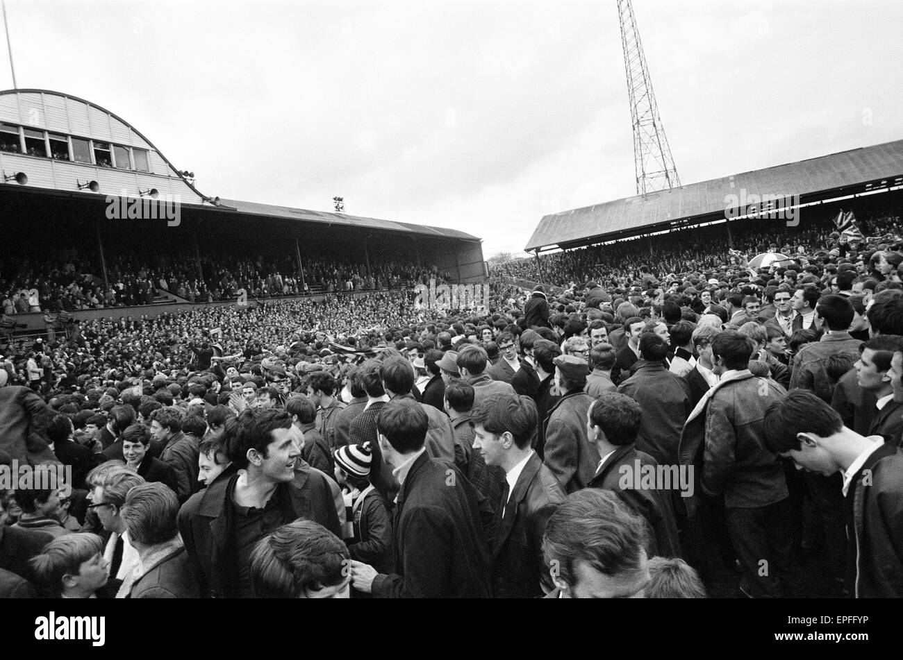 Success sport football 1960s fans celebration crowds success hi-res ...