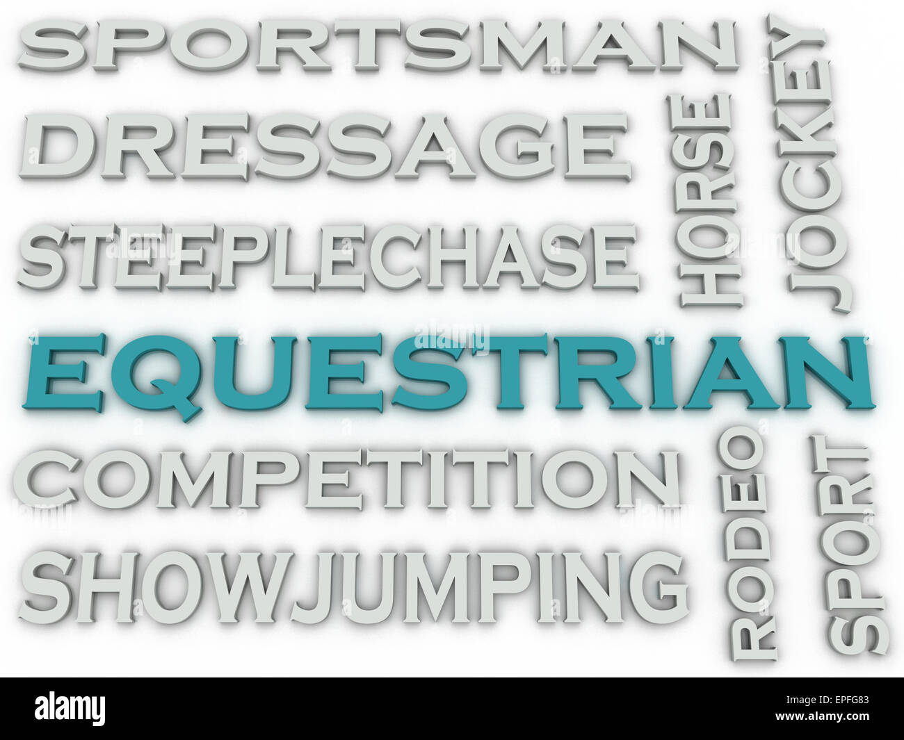 Equestrian word hi-res stock photography and images - Alamy