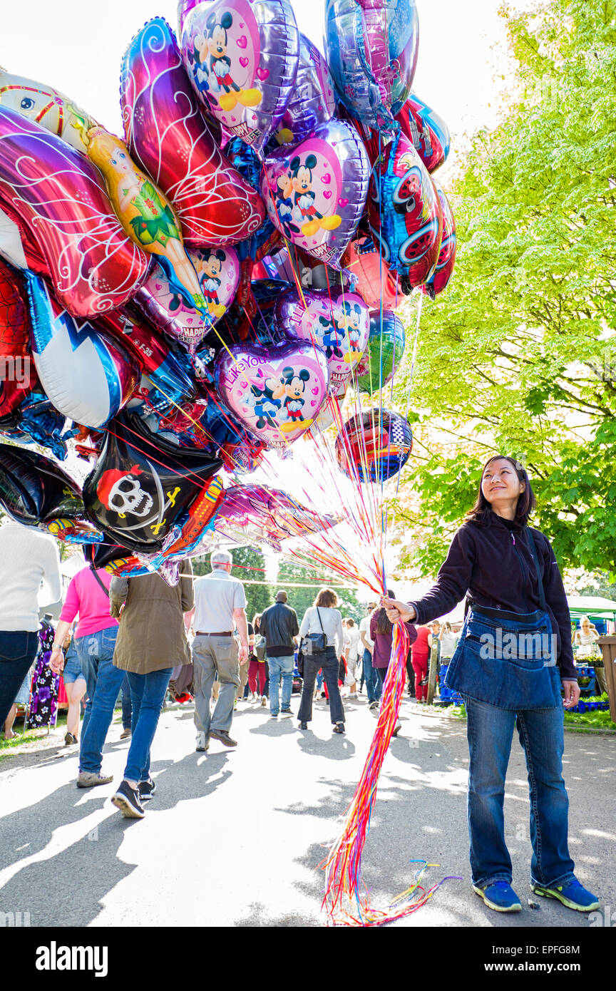 The Balloon Seller Stock Photo - Alamy