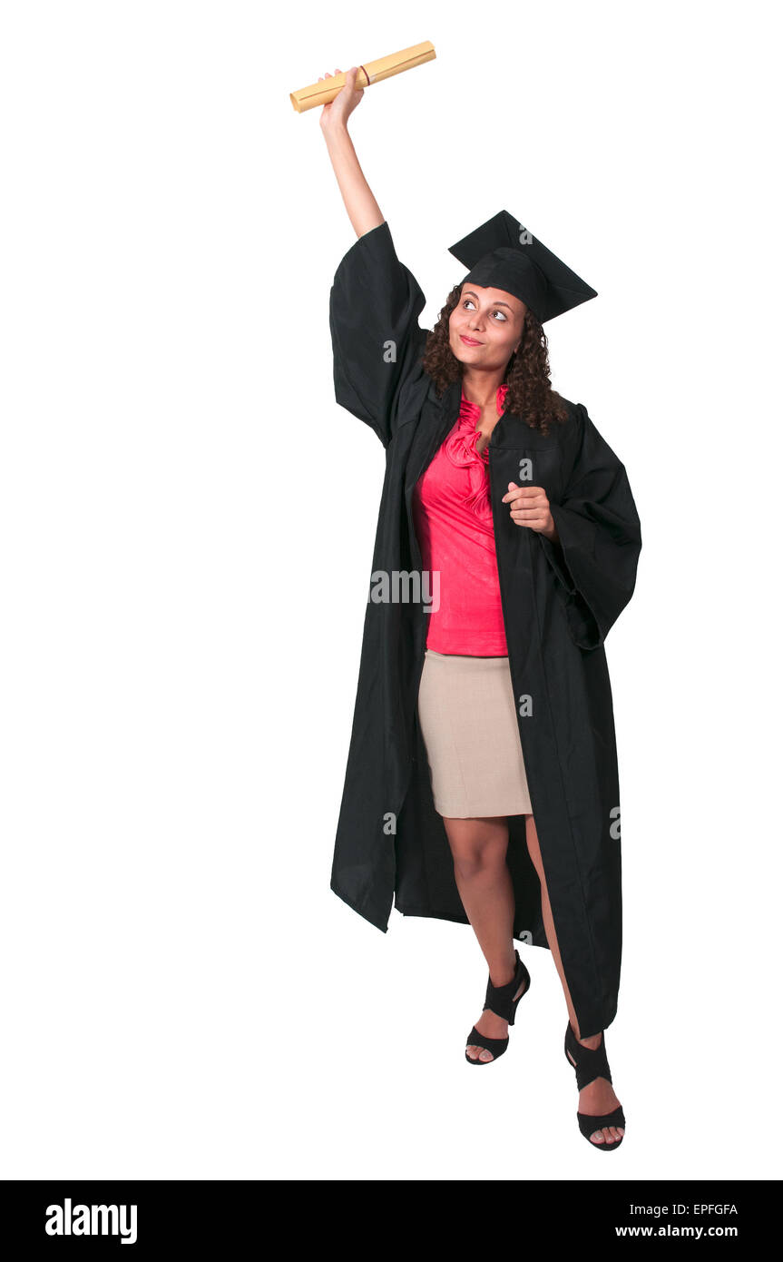 Adult graduate Cut Out Stock Images & Pictures - Alamy