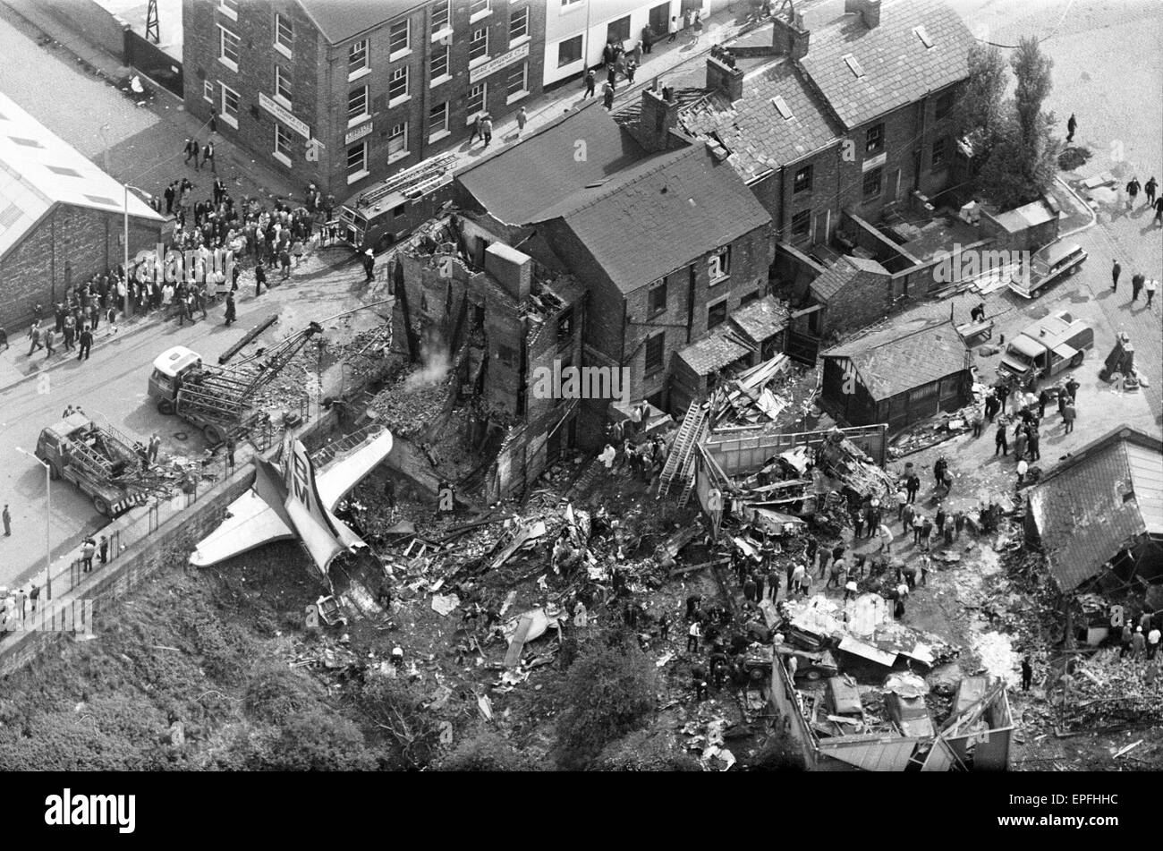 Stockport Air Disaster was the crash of a Canadair C-4 Argonaut ...