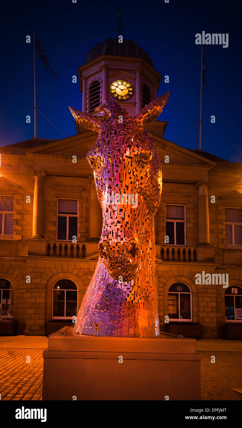 The iconic Kelpies sculptures are coming to the Scottish Borders in May ...