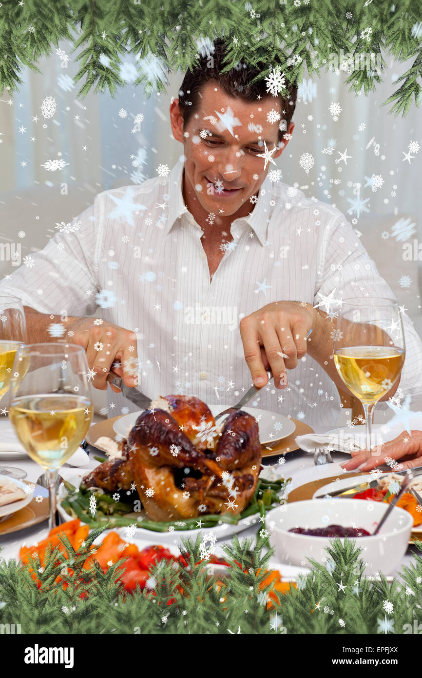 Attractive adult eating meat hi-res stock photography and images - Alamy