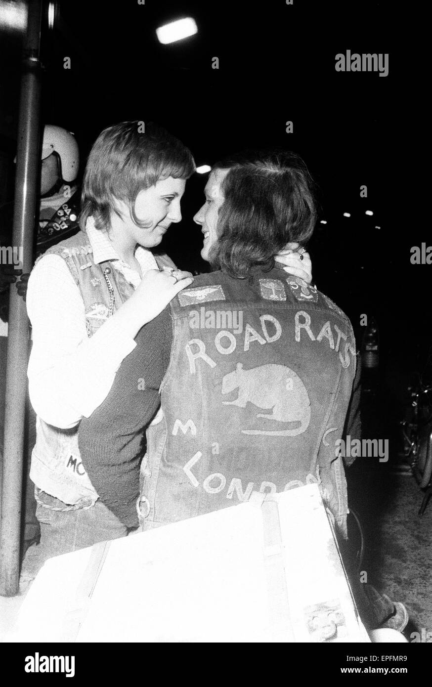 Young couple, Katie Overton and Alan Hutson, pictured outside a club in ...
