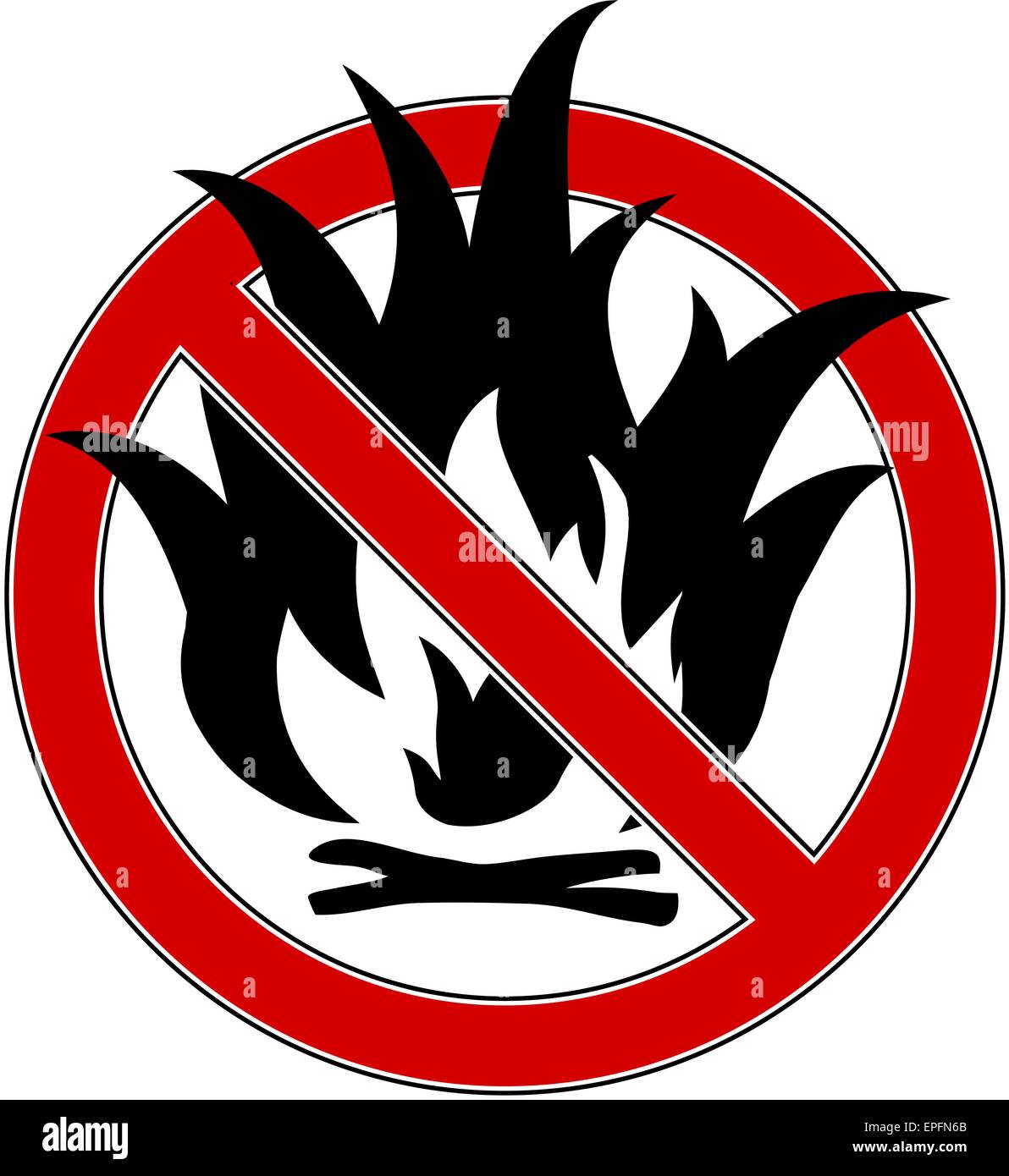 Fire hazard label hi-res stock photography and images - Alamy