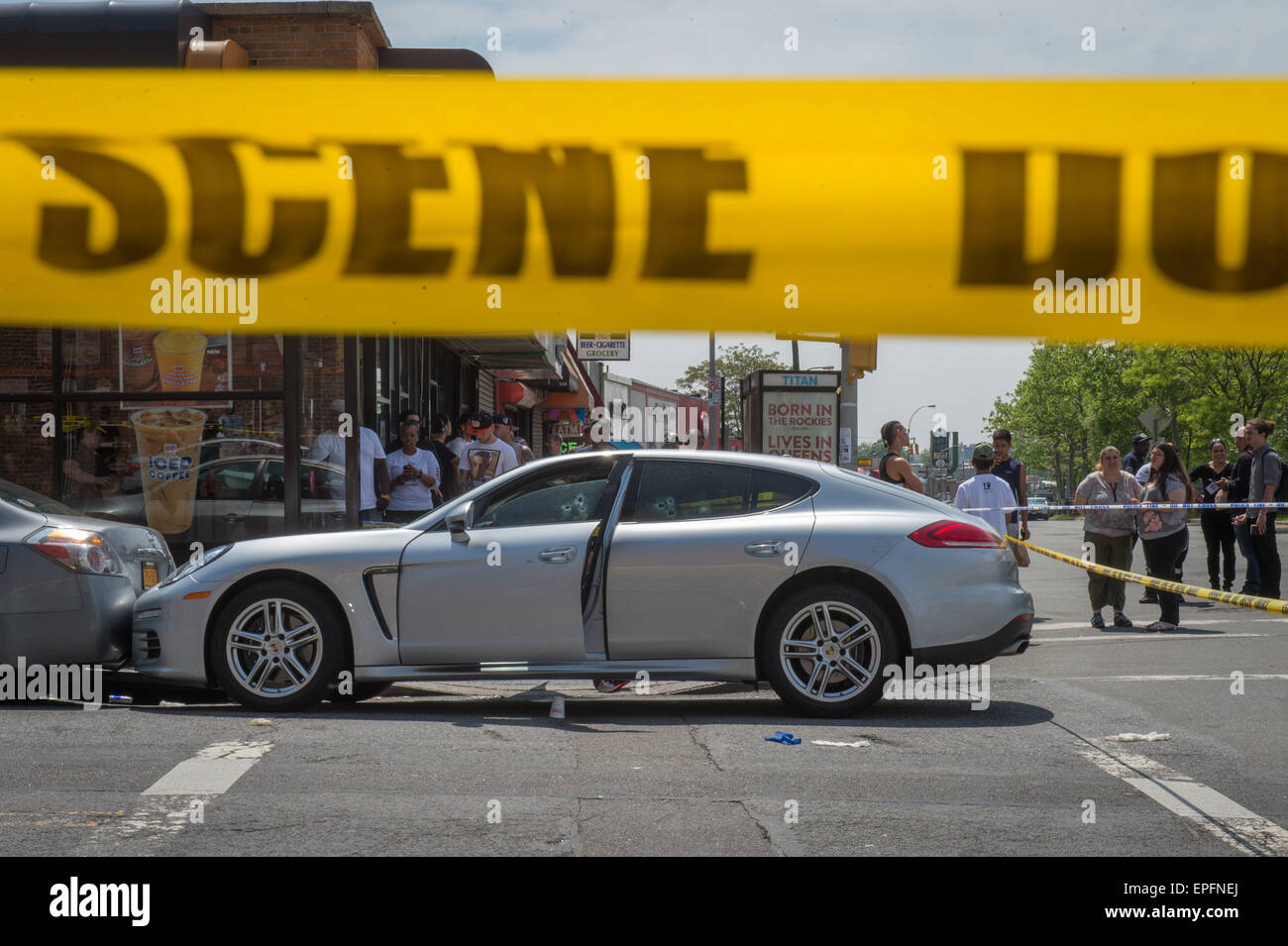 Queens, New York, USA. 17th May, 2015. Rapper CHINX DRUGZ, whose real ...